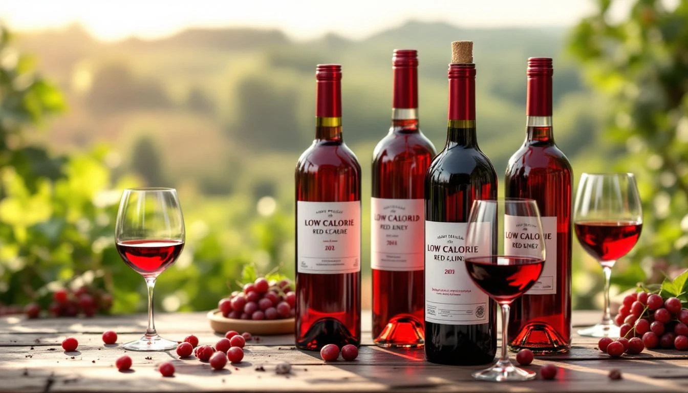 Vin rouge léger : Choisissez le meilleur sans culpabilité